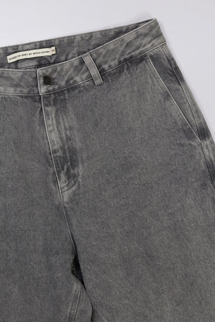 Twisted Seam Pant - Washed Grey Denim – SHADES OF GREY BY MICAH COHEN